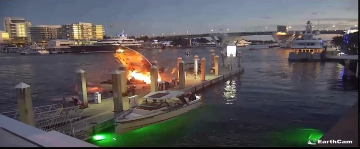 Boat explosion at Fort Lauderdale marina leaves 1 dead, several injured ...