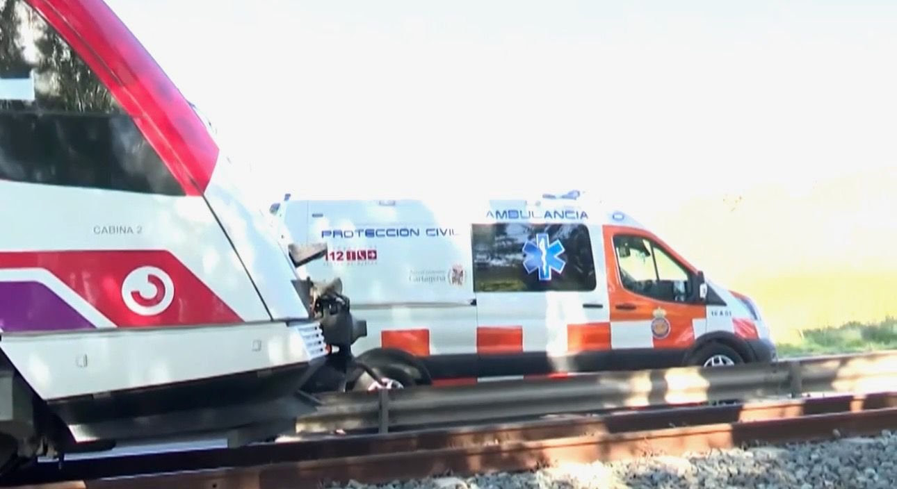 Train collides with crane arm in Spain's fourth rail accident in a week ...